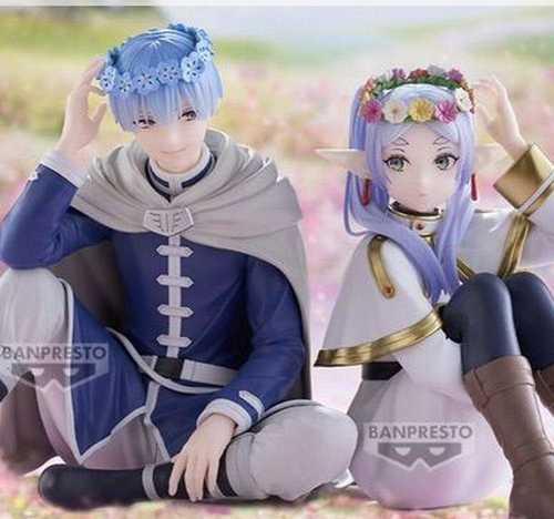 Аниме фигурки Фрирен и Химмель, оригинал bandai