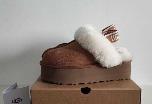 Тапочки угги UGG Funkette на платформе 5см