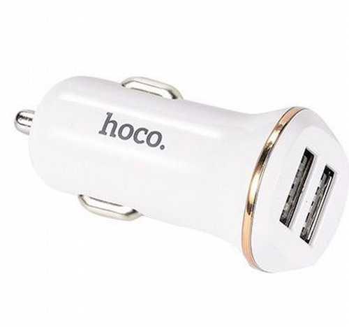 Автомобильное зарядное устройство Hoco Z1 2USB 2