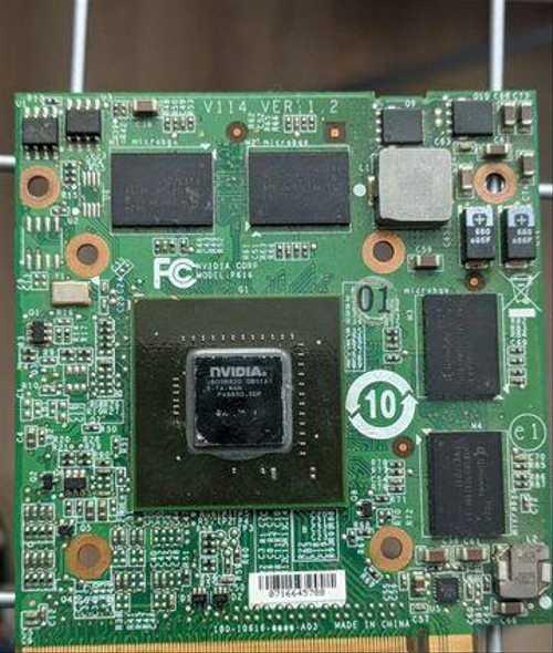 Видеокарта Nvidia GeForce 9600m gt