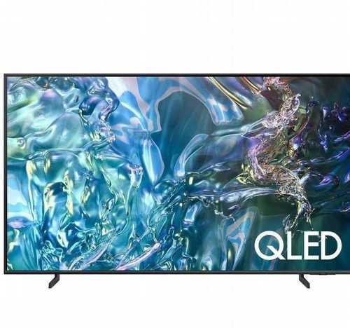 Телевизор qled Samsung 55" QE55Q60dauxru Series 6, 4K Ultra HD, SMART TV, черный