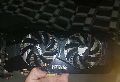 Видеокарта sapphire radeon hd 7950 dual x 3 gb