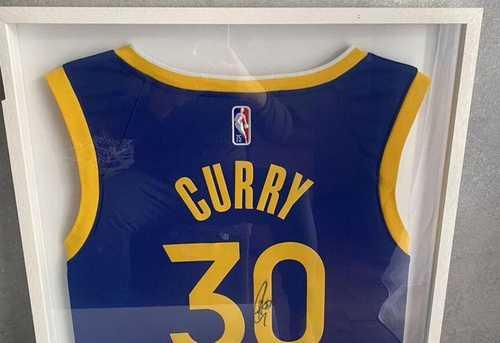 Футболка Nike Curry с автографом