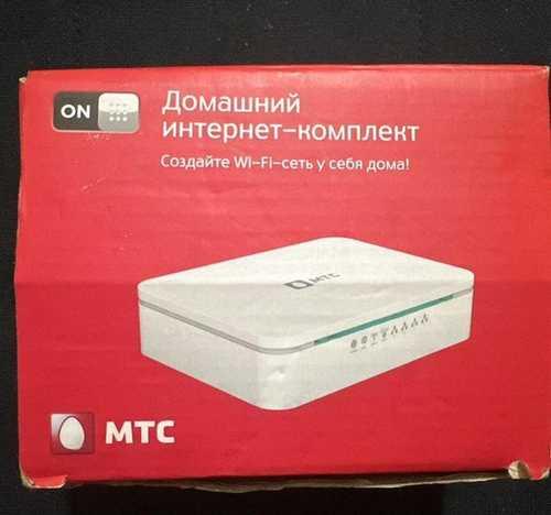 Wifi роутер от МТС