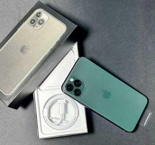 iPhone 11 Pro / Зелёный / 64 gb / акб 100