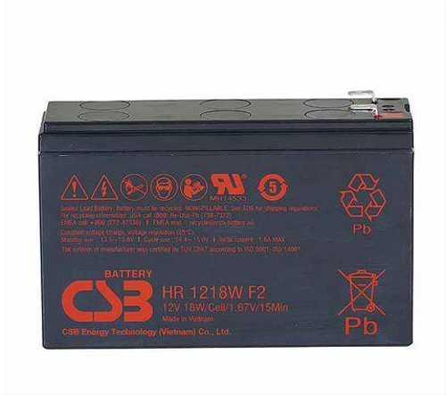 Аккумулятор CSB HR 1218W новый