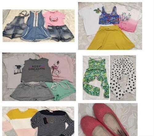 Одежда для девочек H&M, Sela, pull&bear, bershka