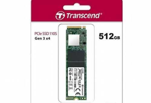 SSD 512Gb Transcend MTE110S (M.2 2280, NVMe)
