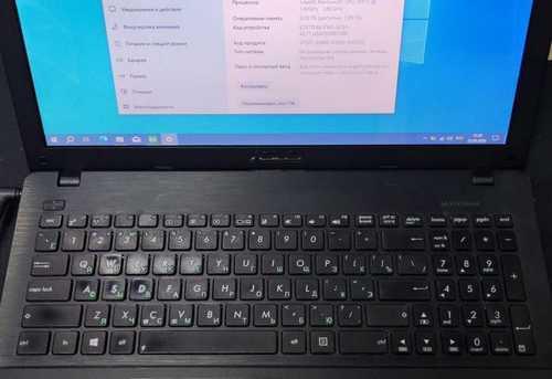 Ноутбук asus X552CL 15.6" SSD 240Gb 8Gb ddr3