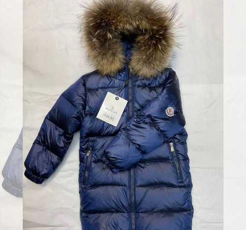 Moncler пуховик детский новый 116/152