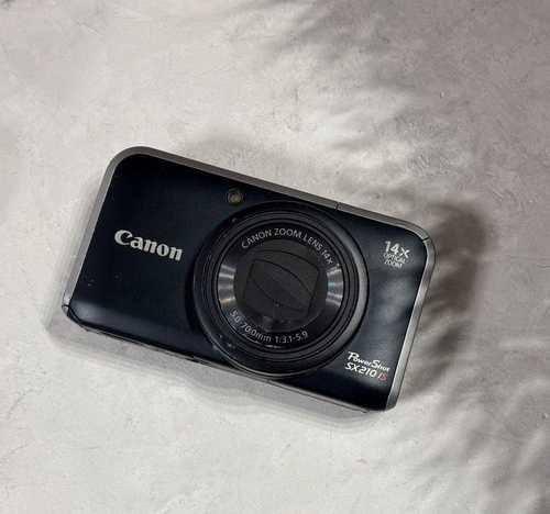 Canon PowerShot sx210 is