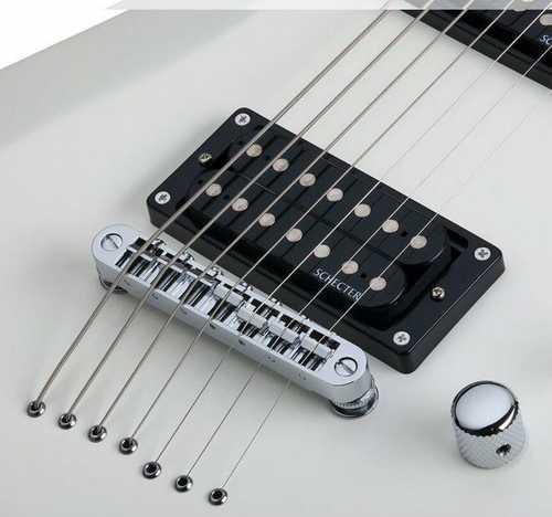 Schecter C-7 Deluxe swht электрогитара 7-стр