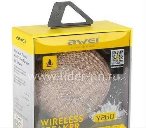 Колонка awei Y260 Bluetooth/MicroSD