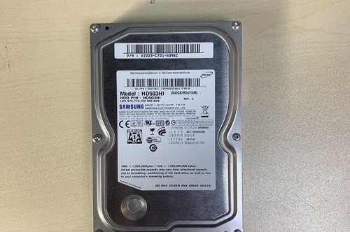 Жесткий диск Samsung 500Gb. hd503hi