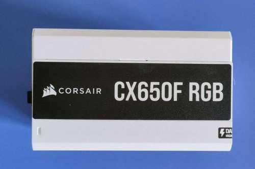 Блок питания Corsair CX650F RGB White