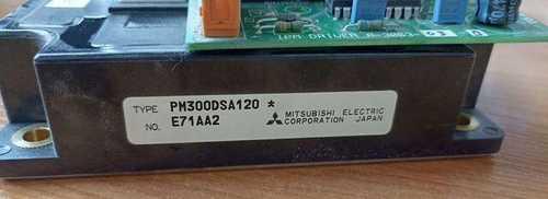 Модуль igbt с платой управления pm300dsa120