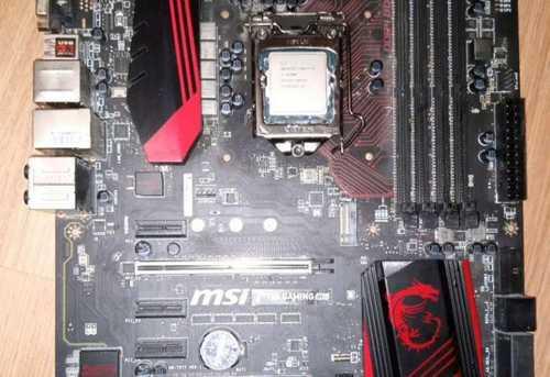 Материнская плата MSI z170a Gami