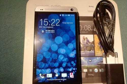 HTC One M7 dual Sim NFC 2Gb/32Gb FullHD нов.сост