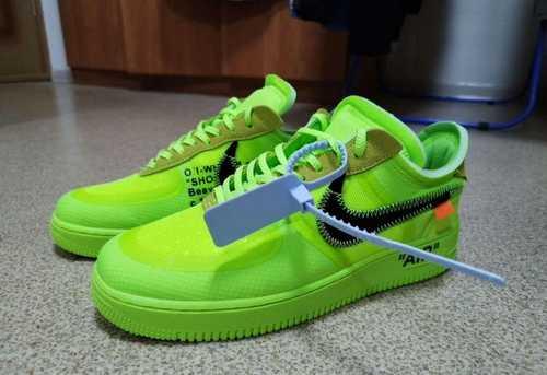 Кроссовки Nike Air Force 1 low “Off-White Volt”