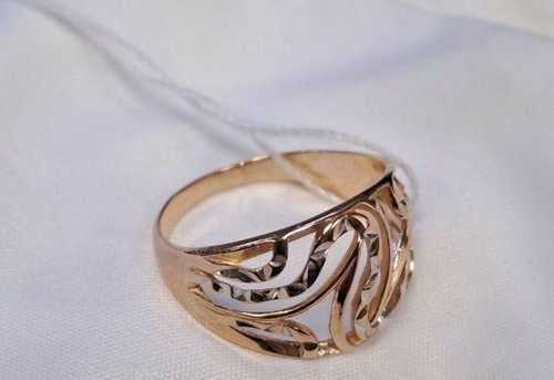 Золотое кольцо 585 пробы 18 размер