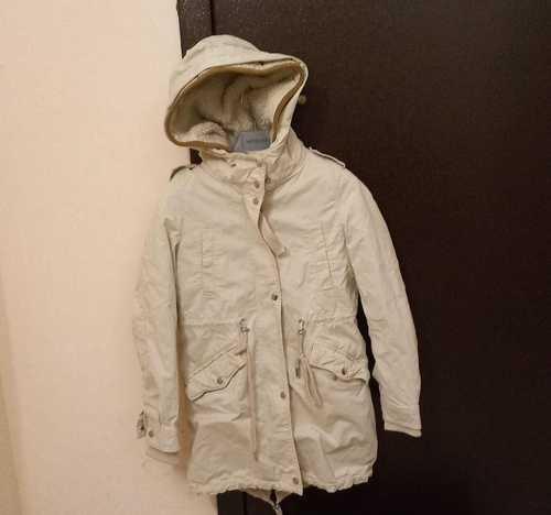 Куртка-парка Bershka XS 2в1 зима/весна
