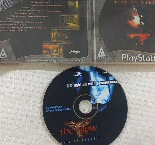 PlayStation THE crow city OF angels игра для прист