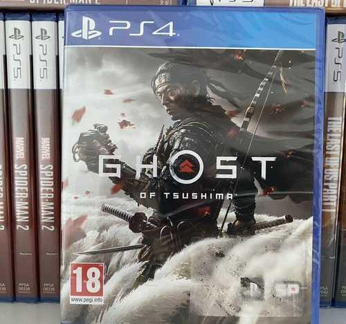 Призрак Цусимы пс4 / Ghost of tsushima PS4 Диск