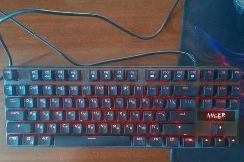 Игровая механическая клавиатура dexp Anger TKL