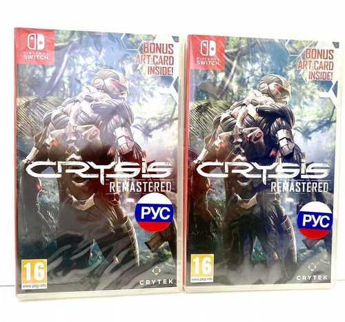 Новый Crysis Remastered Nintendo switch