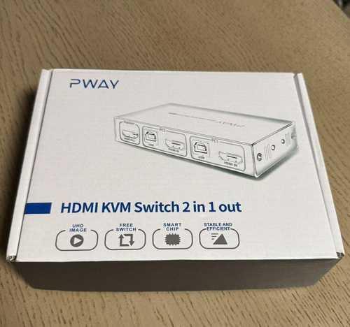 Переключатель разветвитель hdmi switch 2 в 1