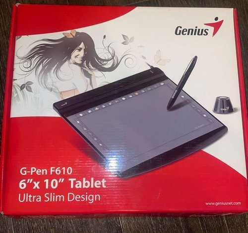 Графический планшет Genius G-Pen F610 6''x10''