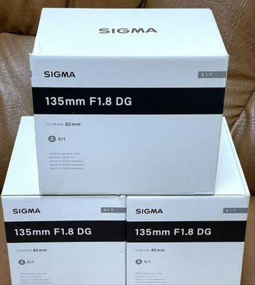 Sigma AF 135mm f/1.8 DG HSM Art Sony E Новый