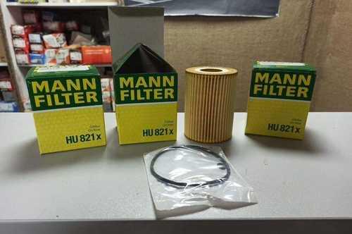 Фильтр масляный (картридж) HU821X mann