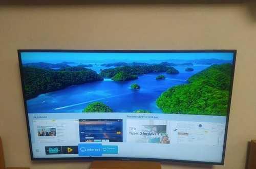 Samsung.изогнутый.4K UHD,49"(123 см),Smart TV