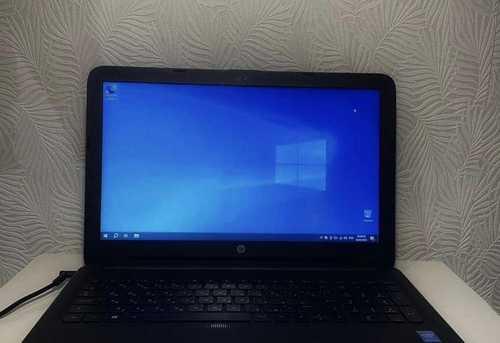 Ноутбук 15.6" HP 15-ac113ur, 500 ГБ, Pentium 3825U, RAM 2 ГБ, Radeon R5 M330 1 ГБ