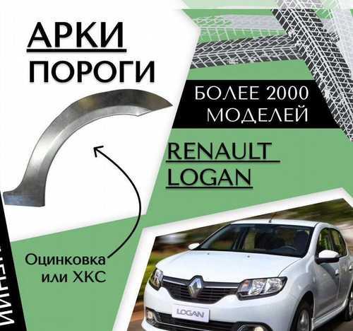 Ремонтные арки Renault Logan 1 и 2 Рено логан