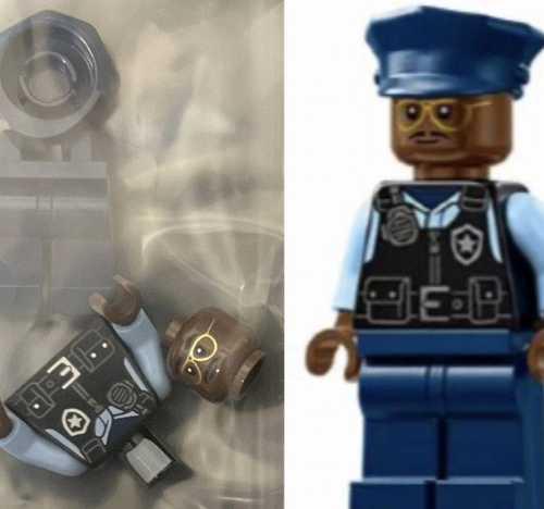 Officer Jefferson - lego Marvel 76311 Spider-man