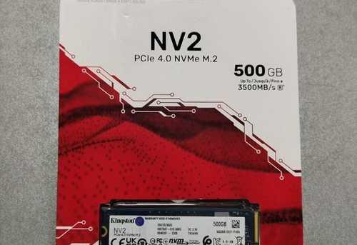 SSD 500Gb Kingston M.2 2280, NVMe