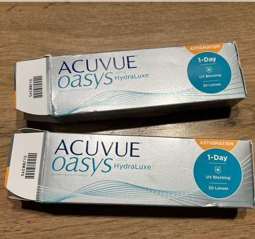 Контактные линзы acuvue trueye astigmatism