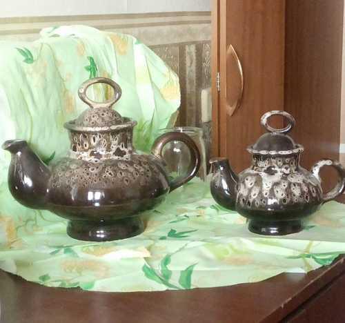 Керамический Чайник с Заварником