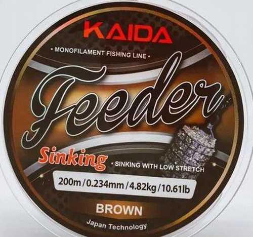 Леска kaida feeder sinking 200м