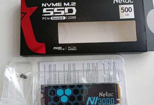 SSD диск 500 Гб M.2 Netac NV3000