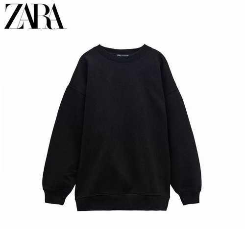 Свитшот черный zara