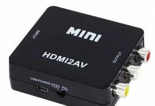 Конвертер аналогового AV сигнала в hdmi