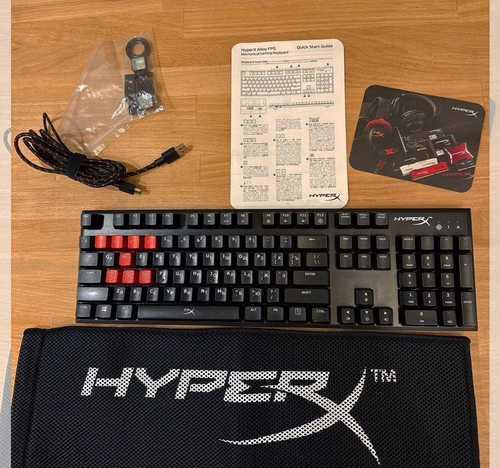 Игровая клавиатура hyperx alloy fps rgb