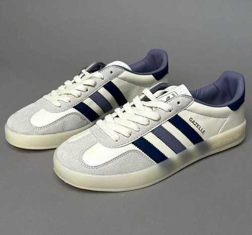 Adidas Gazelle Indoor White Preloved Ink