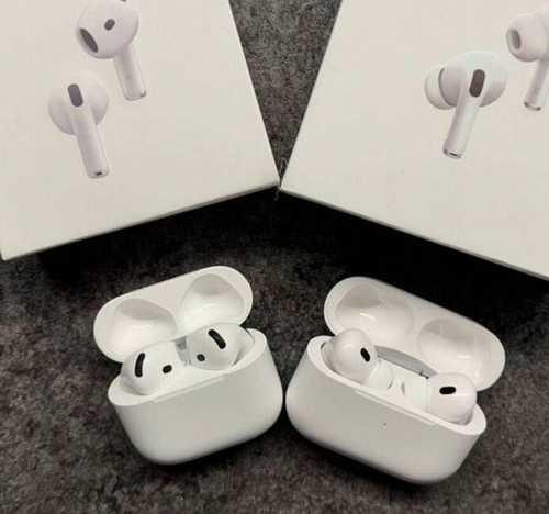 Наушники Airpods 4/Pro2  чехол