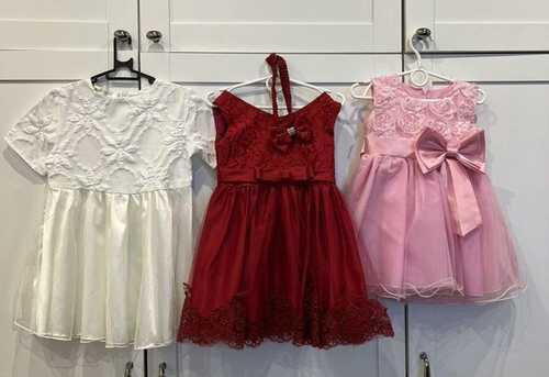 Платье для девочки 90-110