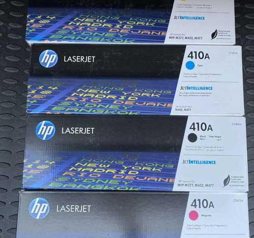 Картриджи HP 410A CF410A CF411A CF412A CF413A