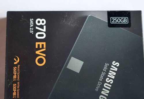 Твердотельный накопитель Samsung EVO 870 250 GB